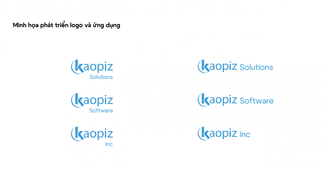 Kaopiz hoàn thành tái cơ cấu hoạt động công ty và bổ sung logo cho các ...