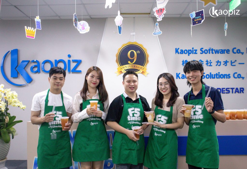 Ngập tràn năng lượng cùng F5 Time tháng 11 - Trang tin nội bộ của Kaopiz Holdings