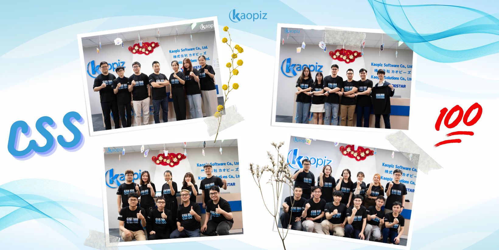 "Mở bát" năm mới với loạt dự án CSS 100 - Trang tin nội bộ của Kaopiz Holdings