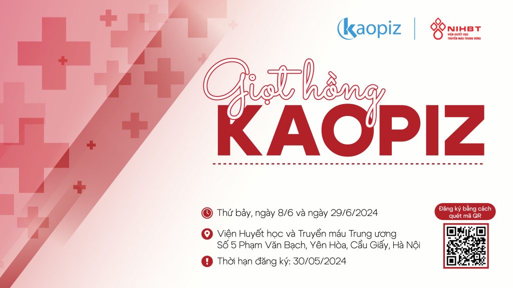 Nằm lòng sổ tay lưu ý khi hiến máu - Trang tin nội bộ của Kaopiz Holdings
