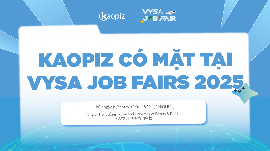 Gặp Kaopiz tại VYSA Job Fairs 2025 - Trang tin nội bộ của Kaopiz Holdings