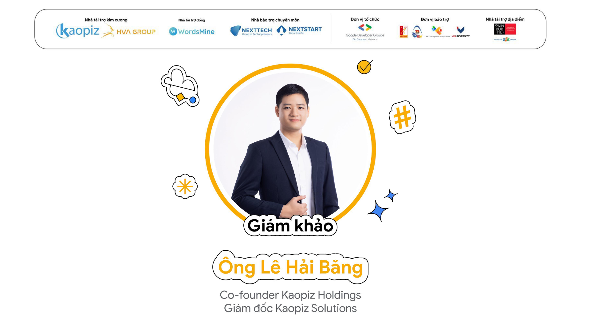 Co-founder Lê Hải Băng là giám khảo chung kết GDGoC Hackathon 2025 - Trang tin nội bộ của Kaopiz ...